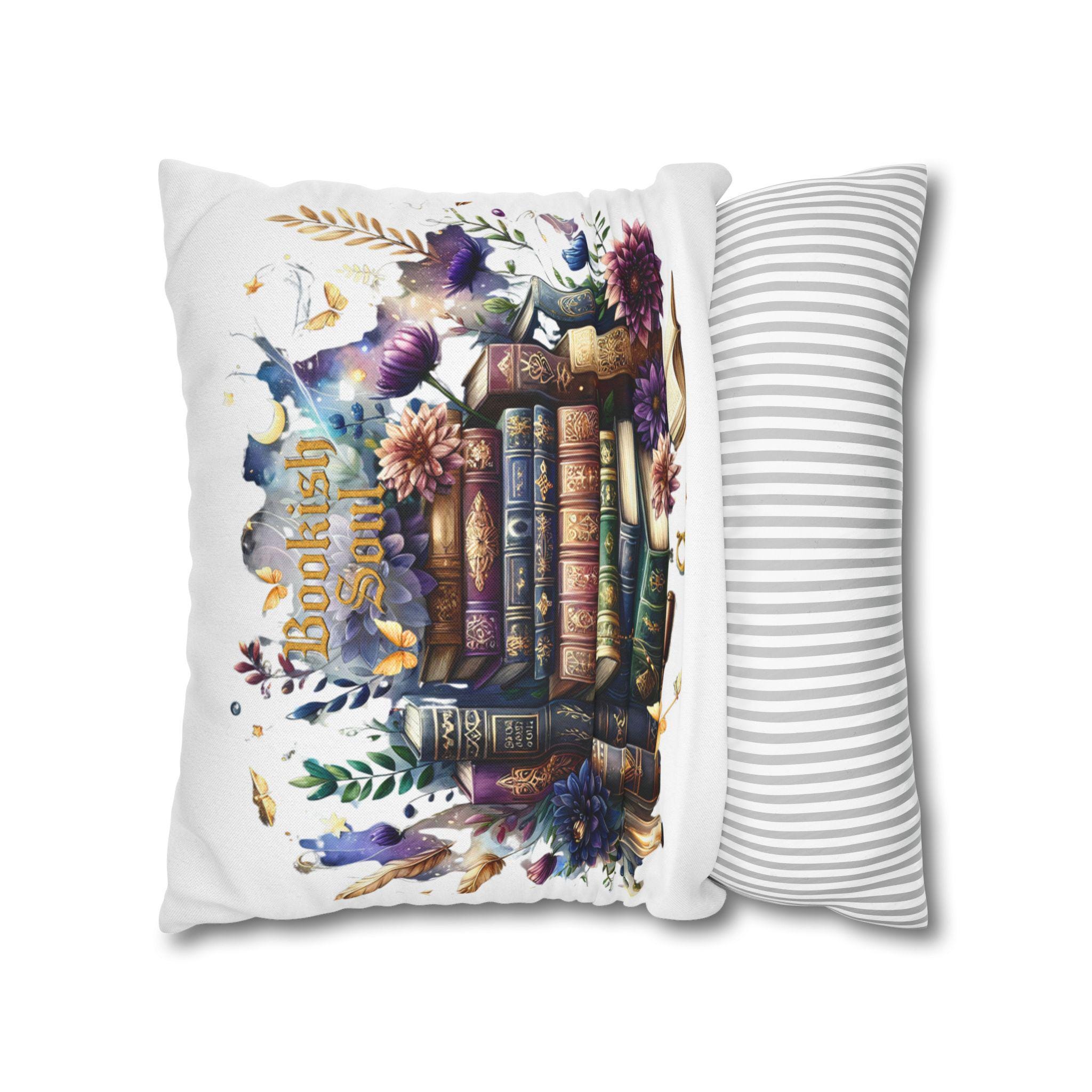 Personalized Reading Pillow, Book Lover Gift, Custom Books Pillows ...