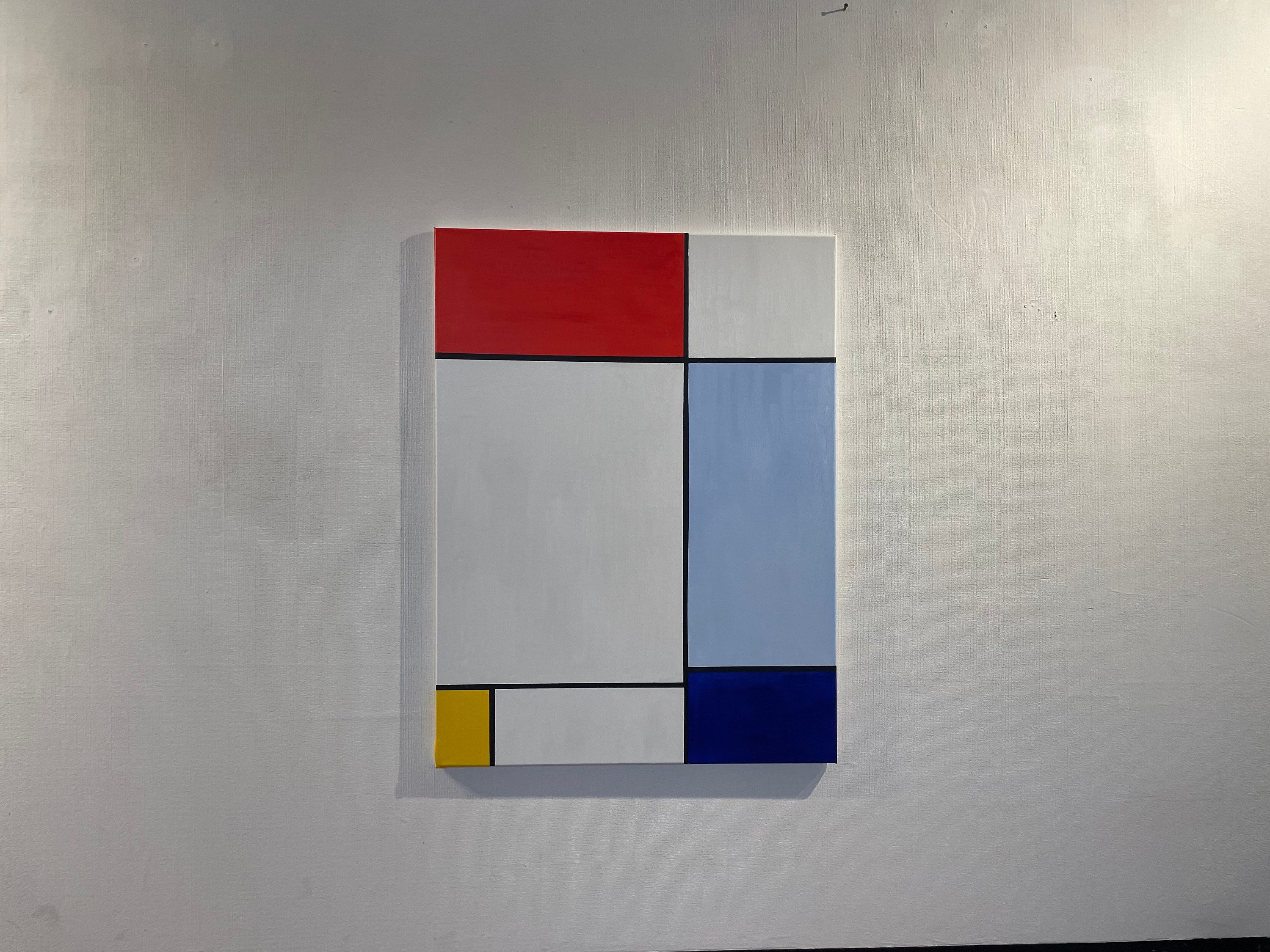 Recreation of Piet Mondrian “composition in Red, Yellow and Blue” From 1927 - Etsy