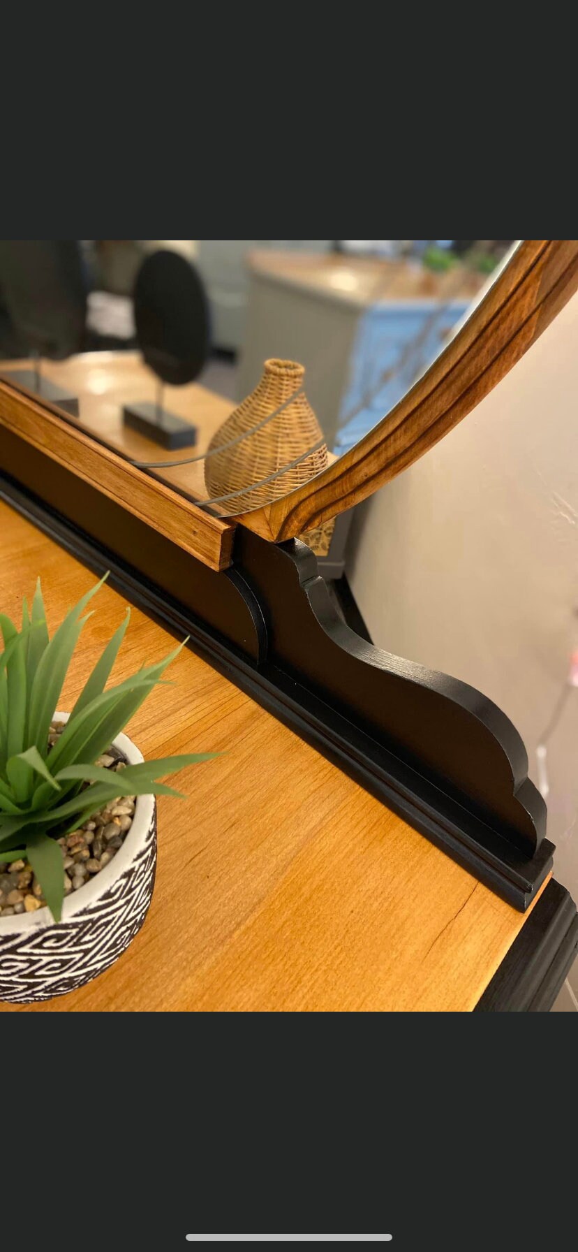 Black Art Deco Dresser - Etsy