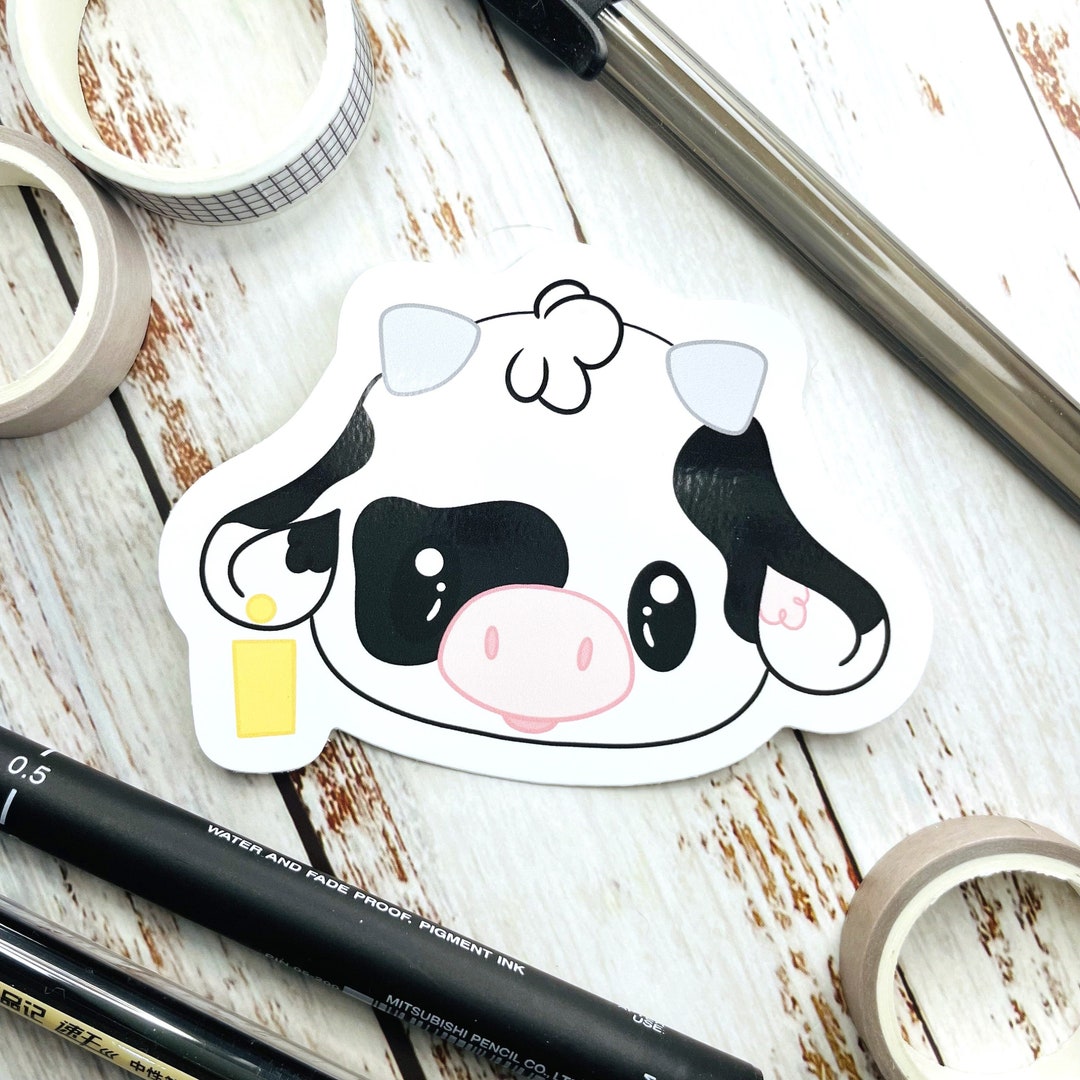 Milk Cow - Vinyl Sticker - Etsy