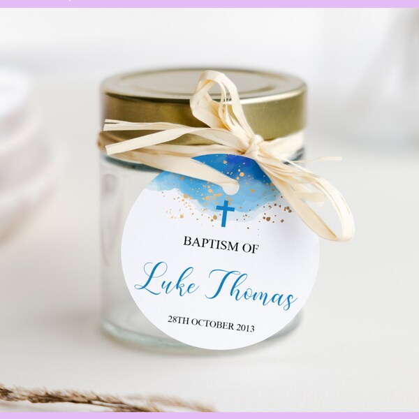 Baptism Tag - Etsy