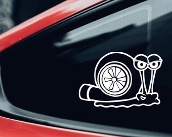 Turbo Vinyl Decal Sticker - Etsy