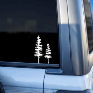 Tree Car Decal Vinyl Trees Sticker for Tumbler, Laptop Bumper Sticker ...