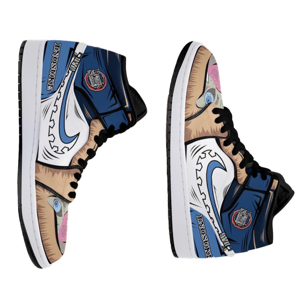 Inosuke Nichirin Swords Custom Anime Shoes - Etsy