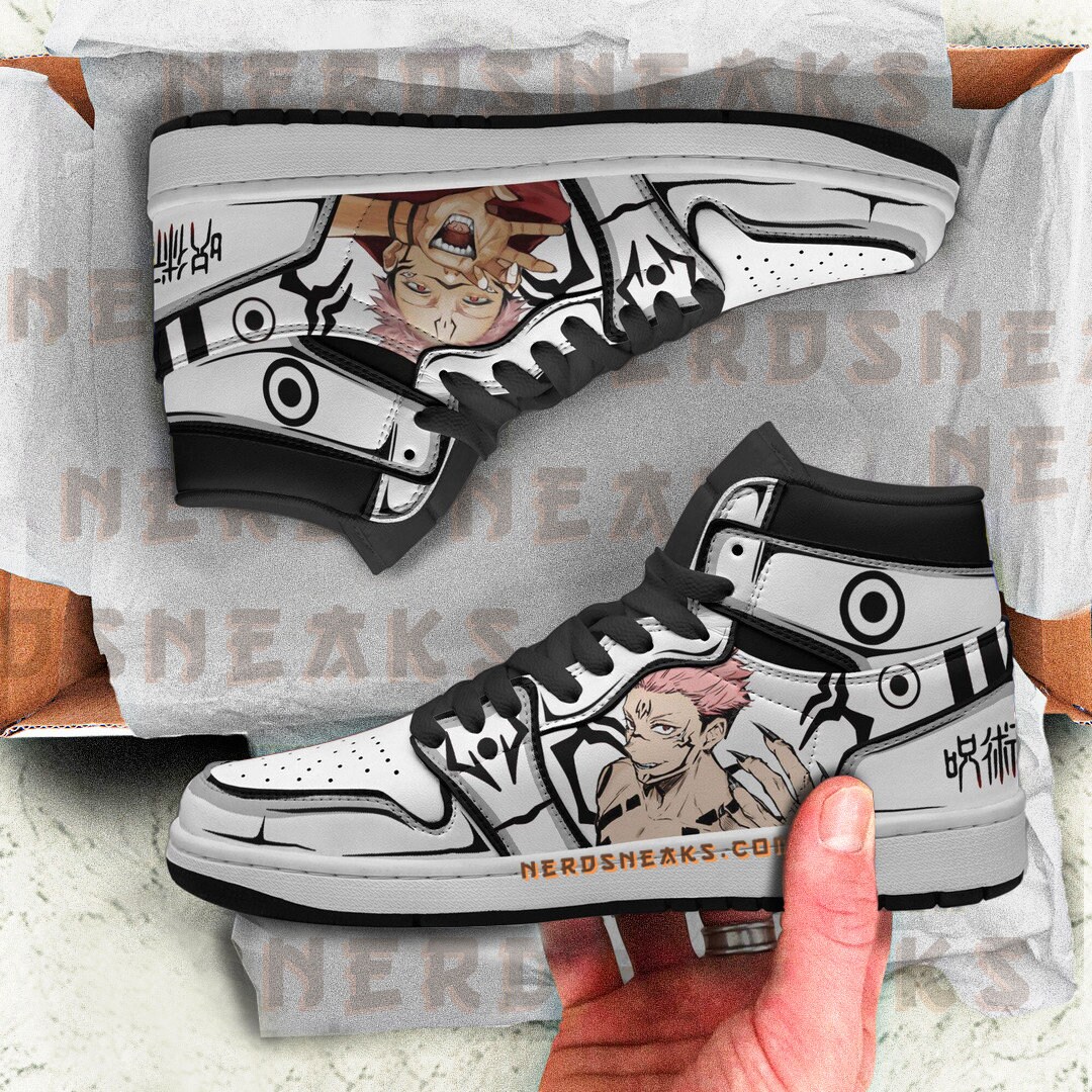 Ryomen Sukuna Boot Sneakers Custom Anime Shoes - Etsy