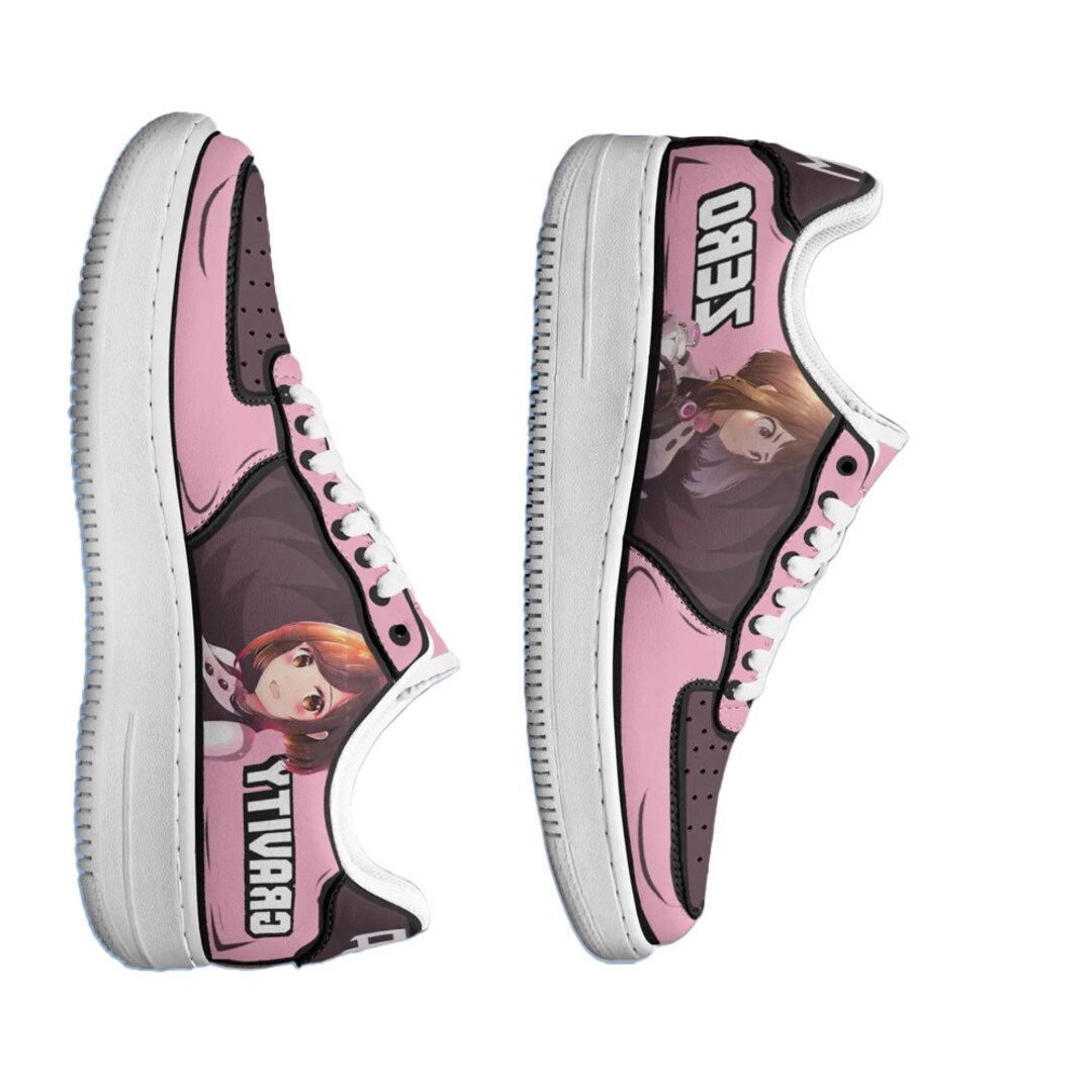 Ochaco Uraraka AF Sneakers Custom MHA Anime Shoes - Etsy