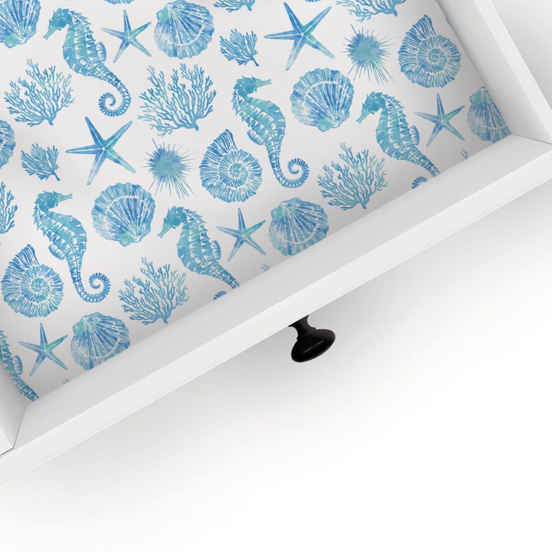 Coastal Drawer Paper - Etsy