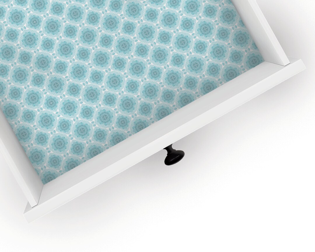 Moroccan Turquoise | Drawer Liner | Shelf Liner | Contact Paper | Home ...