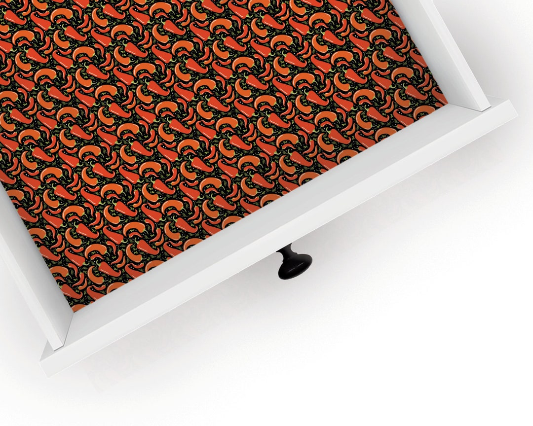 Red Hot | Drawer Liner | Shelf Liner | Contact Paper | Home Decor ...