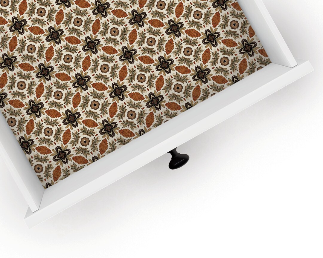 Rita | Drawer Liner | Floral Design | Shelf Liner | Contact Paper ...