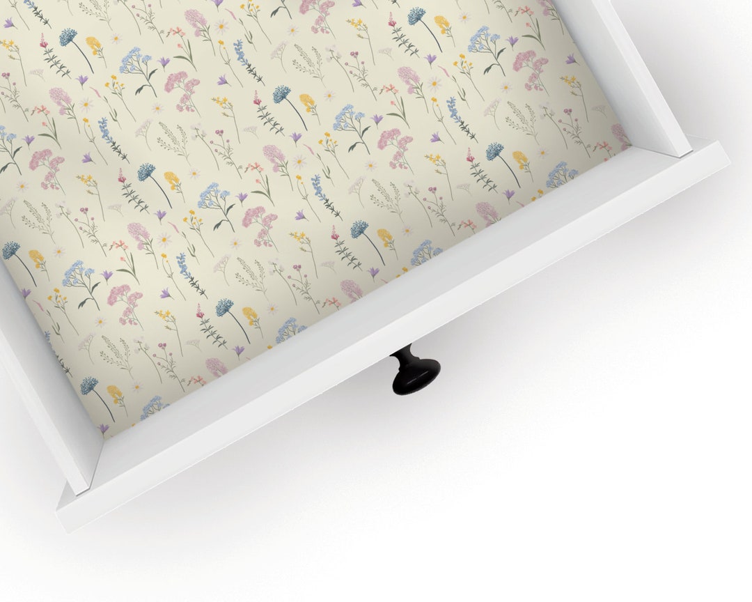 Cora | Drawer Liner | Shelf Liner | Contact Paper | Home Decor | Peel ...