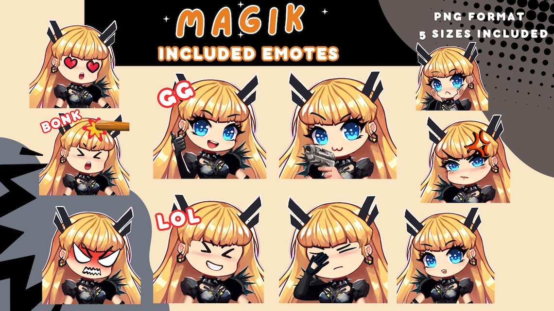 Magik Marvel Rivals Twitch Emotes | Fun, Quirky & Heroic Digital ...