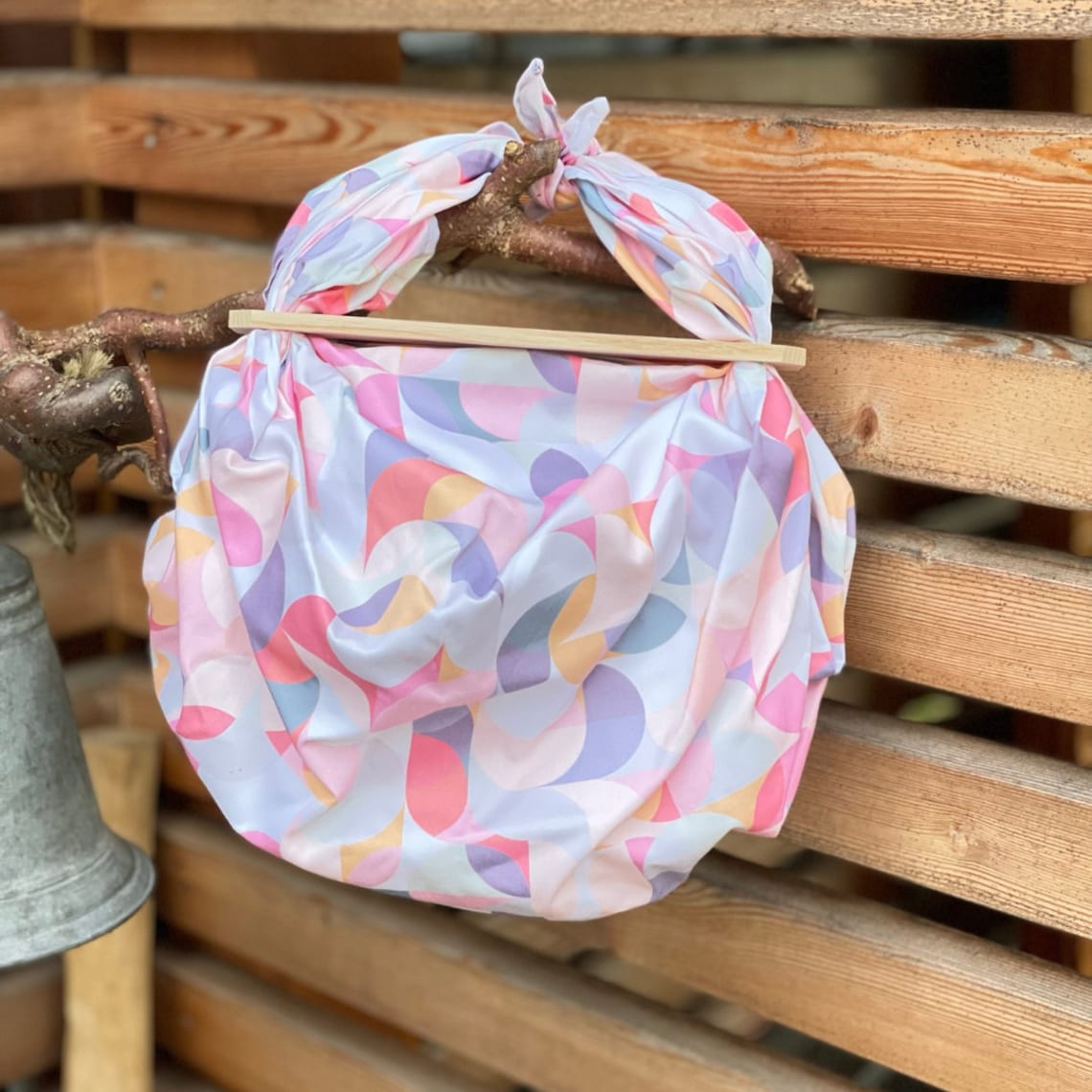 Furoshiki Handle, Furoshiki Wooden Handle Made of Oak, Furoshiki Handle ...
