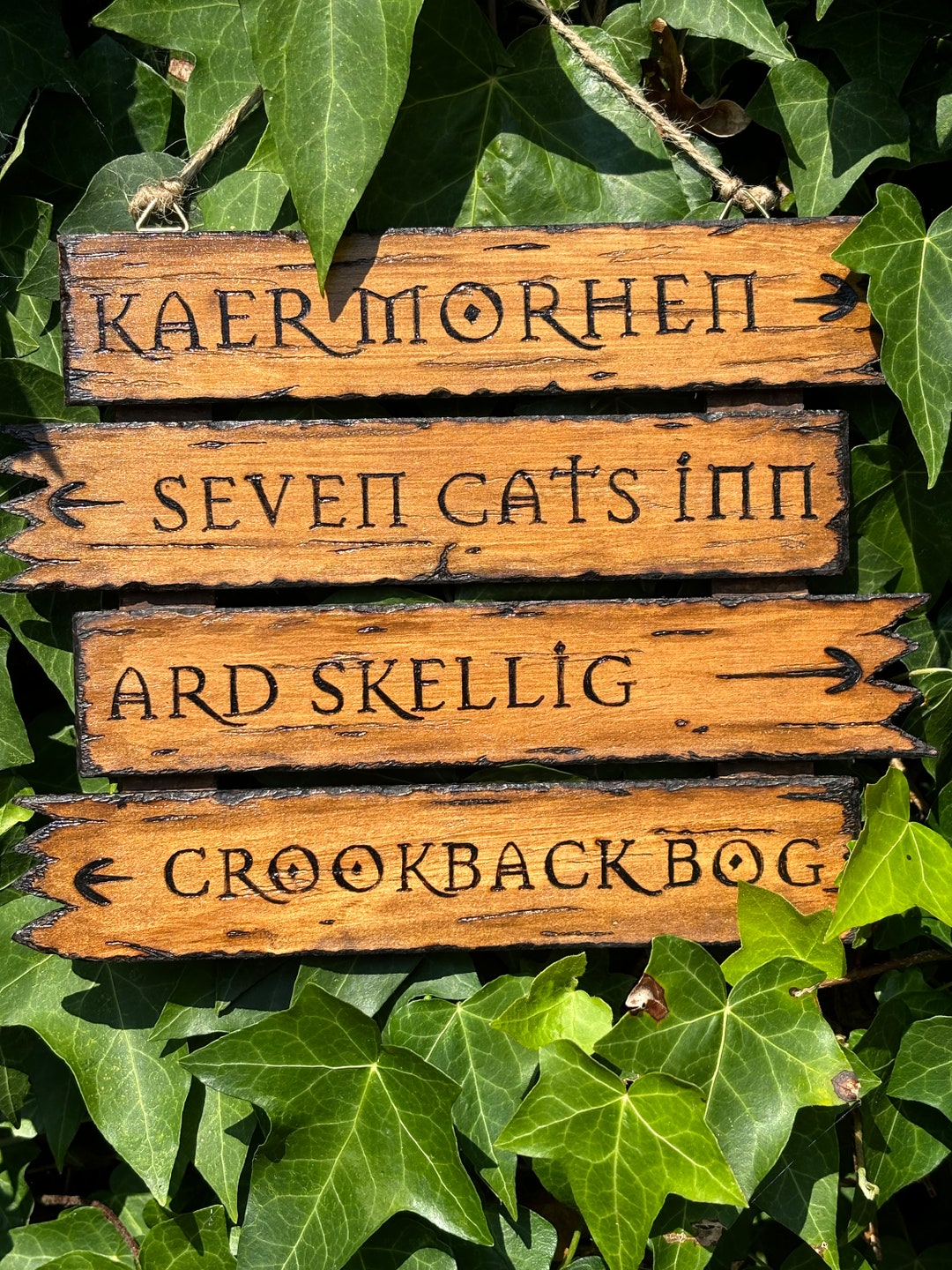 Witcher, Geralt of Rivia, Kaer Morhen, Ard Skellig Signpost - Etsy