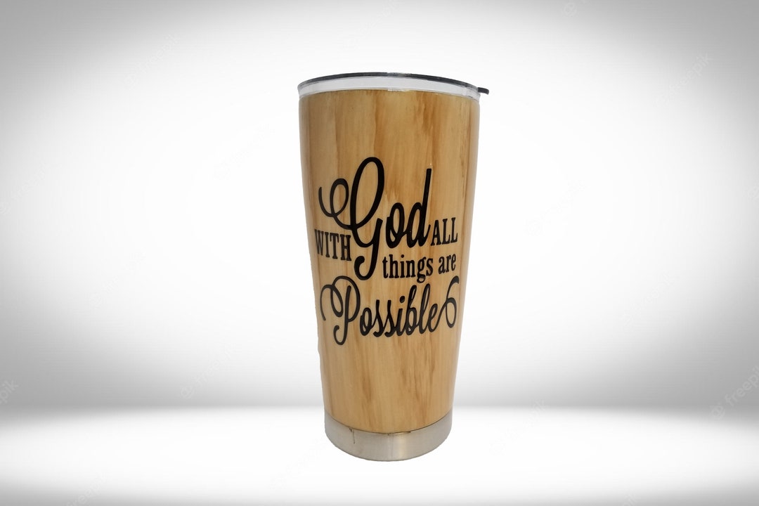 20oz Tumbler, Wood Grain Tumbler, Insulated Tumbler, Customized Tumbler ...