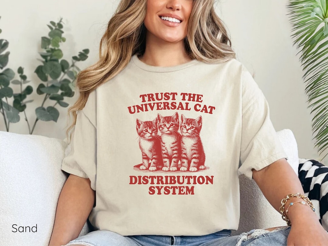 Funny Cat Tshirt, Cat Meme Shirt, Cat Lover Gift Shirt, Cat Lady Tee ...