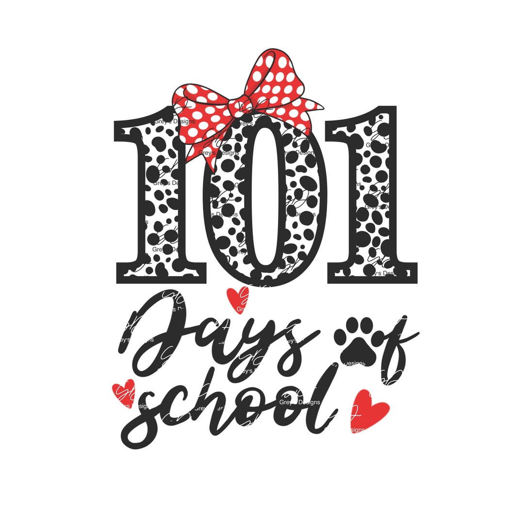 101 Days of School PNG/SVG - Etsy
