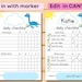 Kids' Daily Routine Chart, With Fun Animals and Morning and Afternoon ...