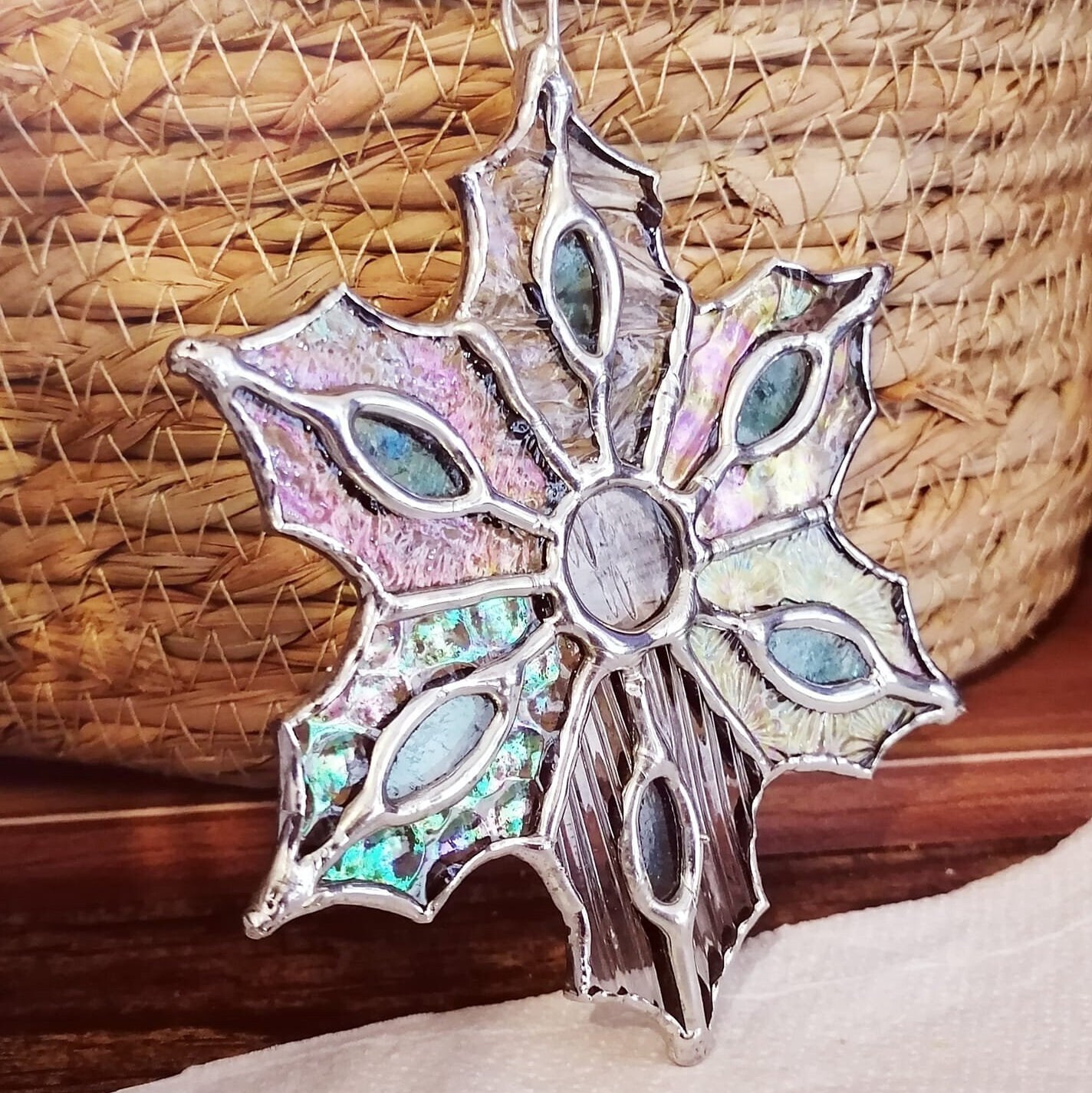 Snowflake PATTERN | Stained Glass Pattern | Digital Download | PDF ...