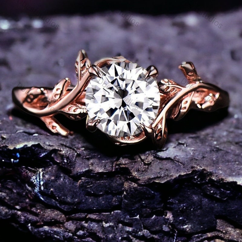 Branch Engagement Ring - Etsy
