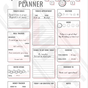 Digital Daily Planner - Etsy