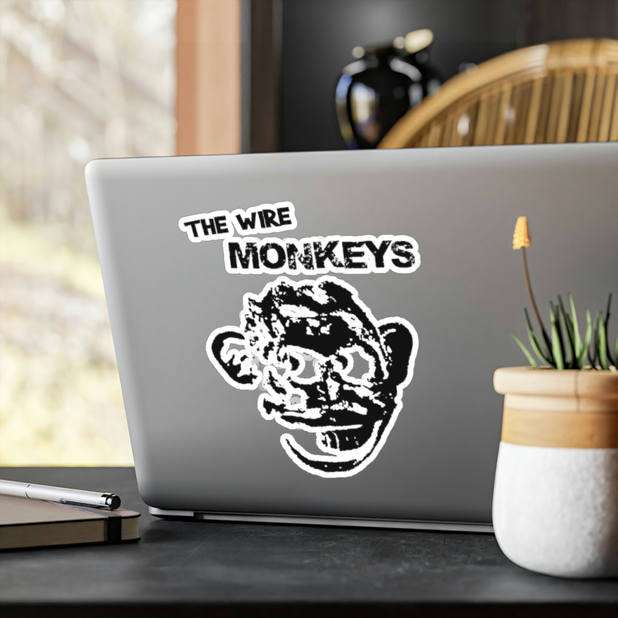 The Wire Monkeys Kiss-cut Vinyl Decals - Etsy