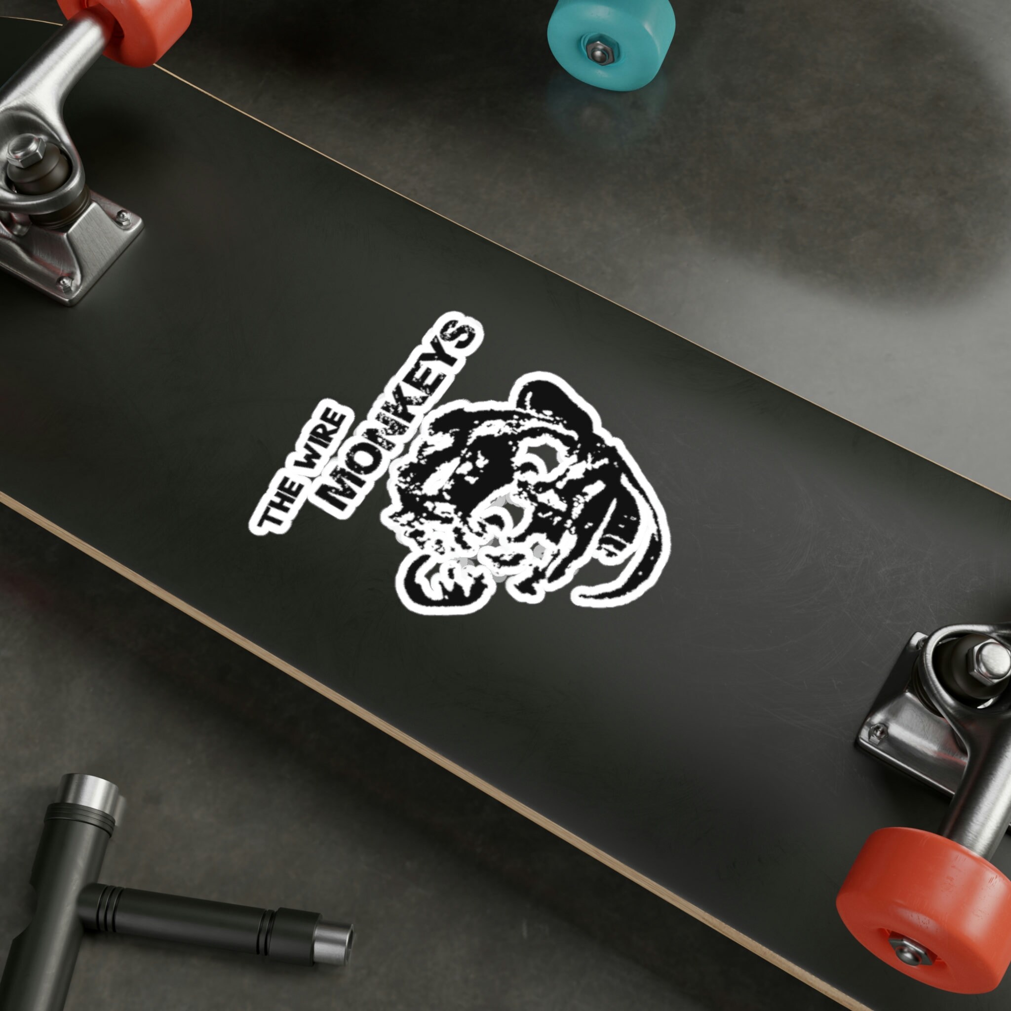 The Wire Monkeys Kiss-cut Vinyl Decals - Etsy
