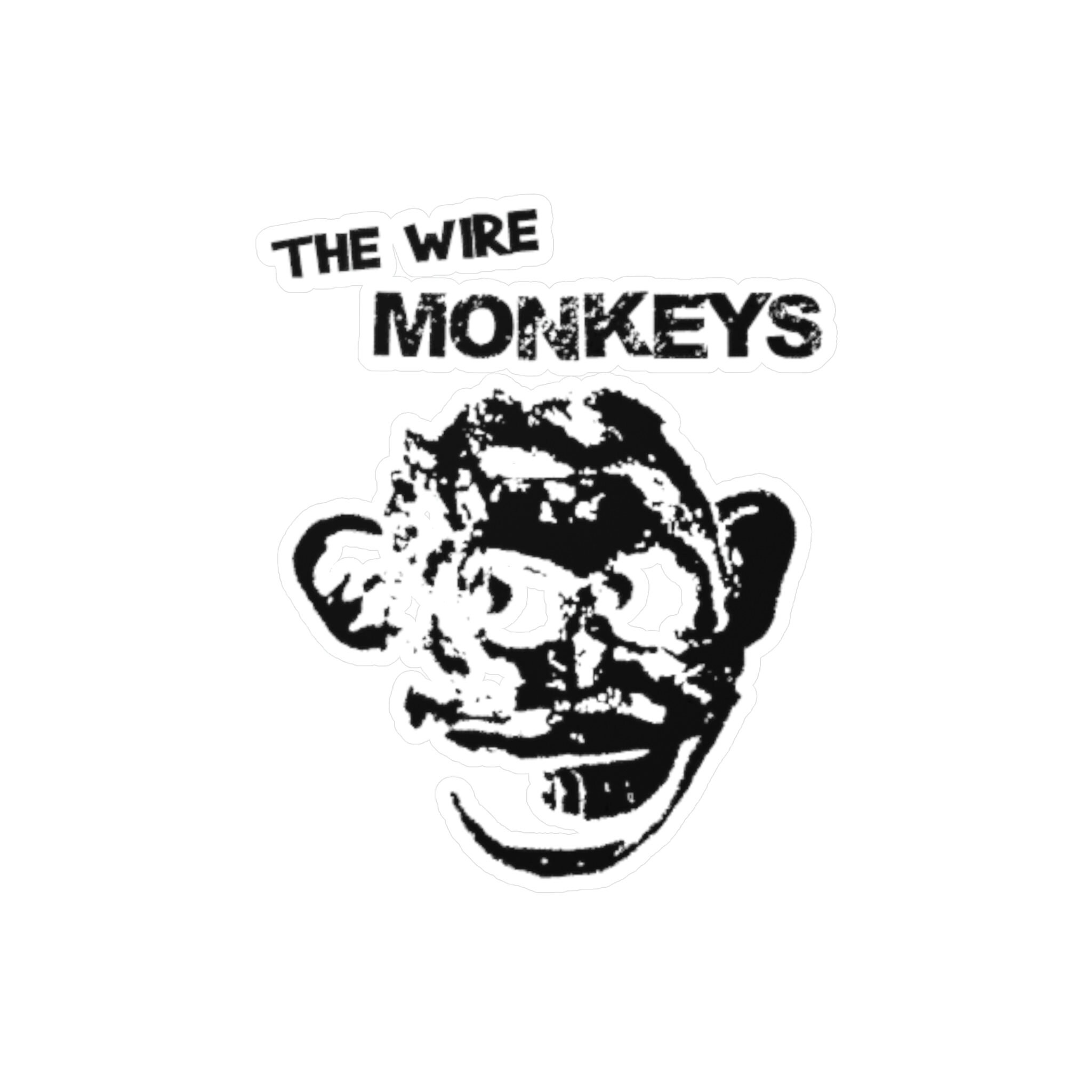 The Wire Monkeys - Kiss-cut Vinyl Decals - Etsy