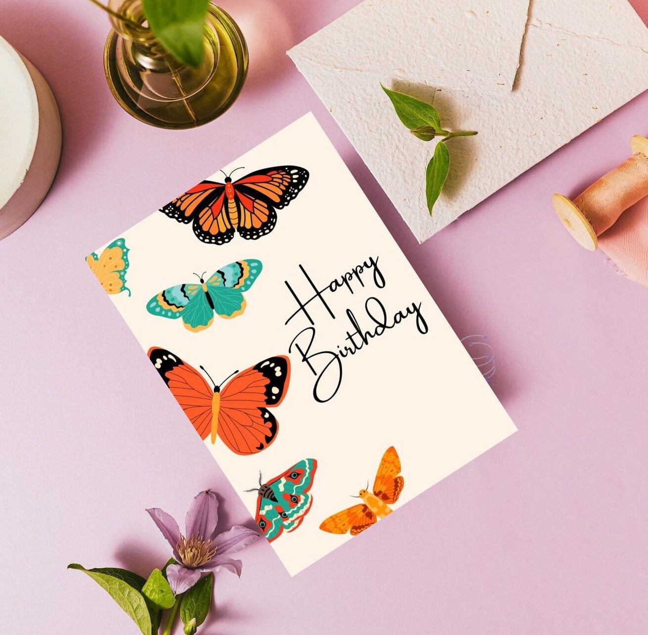 Printable Birthday Card, Happy Birthday Card, Fun Card, Instant ...