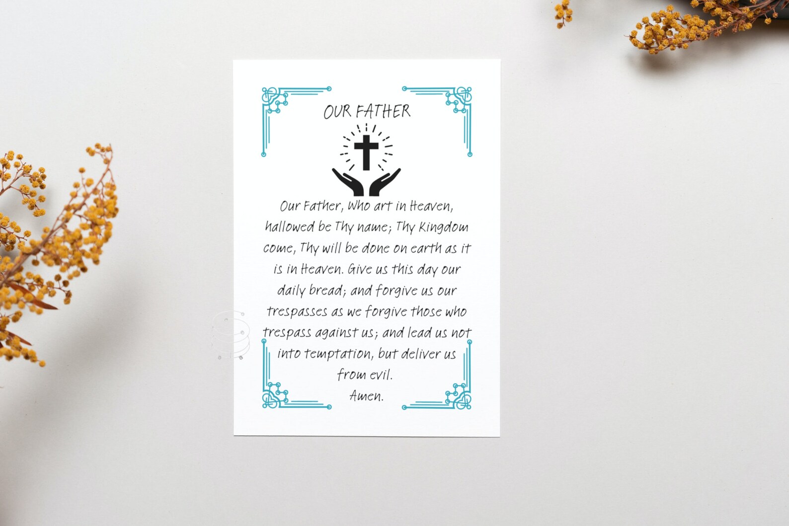 PRAYER CARDS CATHOLIC Digital Bundle, Instant Download, Printable ...
