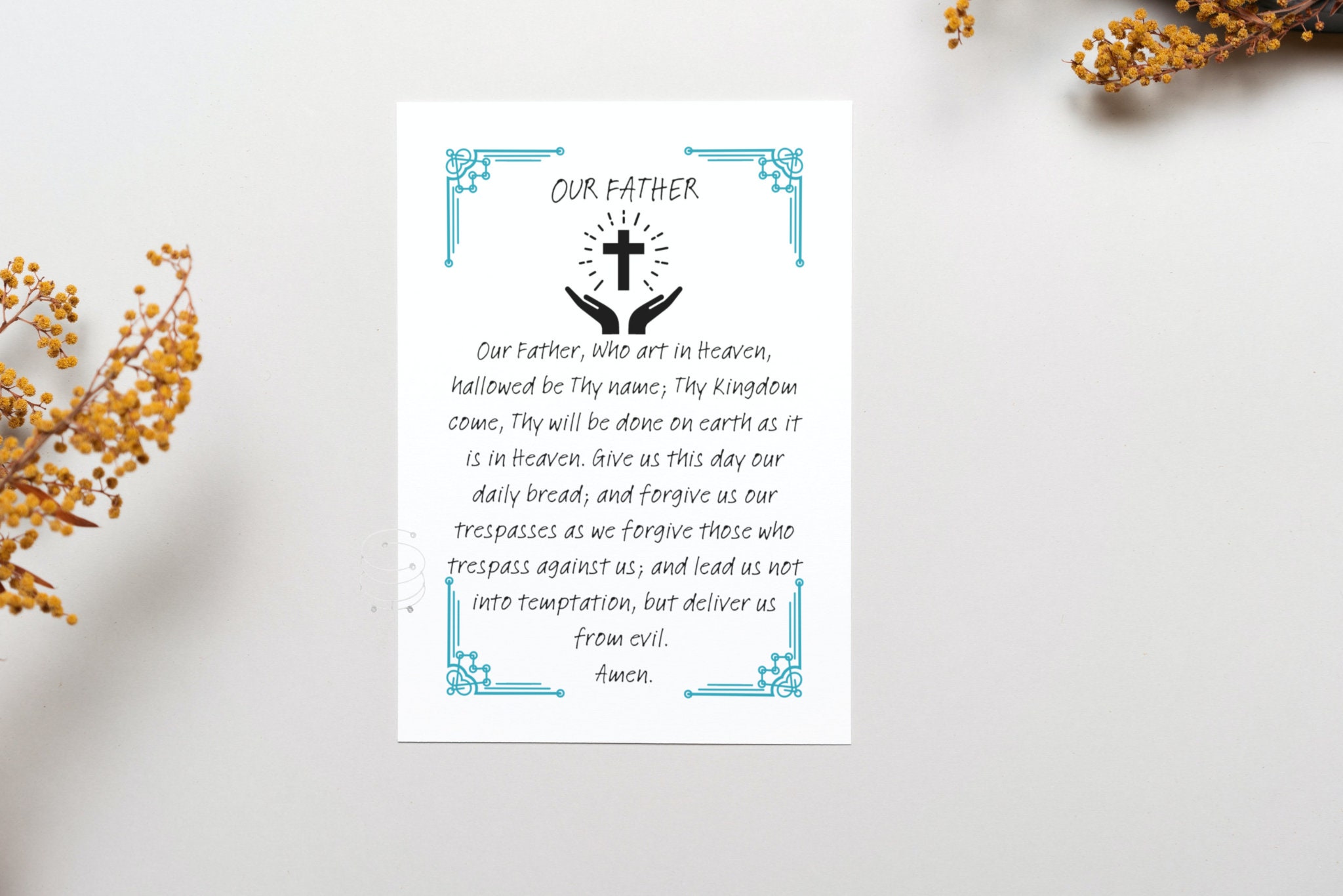 PRAYER CARDS CATHOLIC Digital Bundle, Instant Download, Printable ...