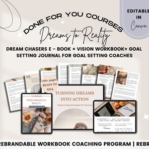 Brandable Coaching Program | Dreamers Done for You Workbook,ebook,guide ...