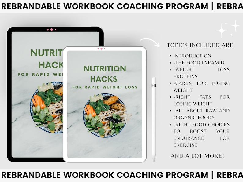 Done for You Nutrition Hacks Coaching Program for Nutrition - Etsy