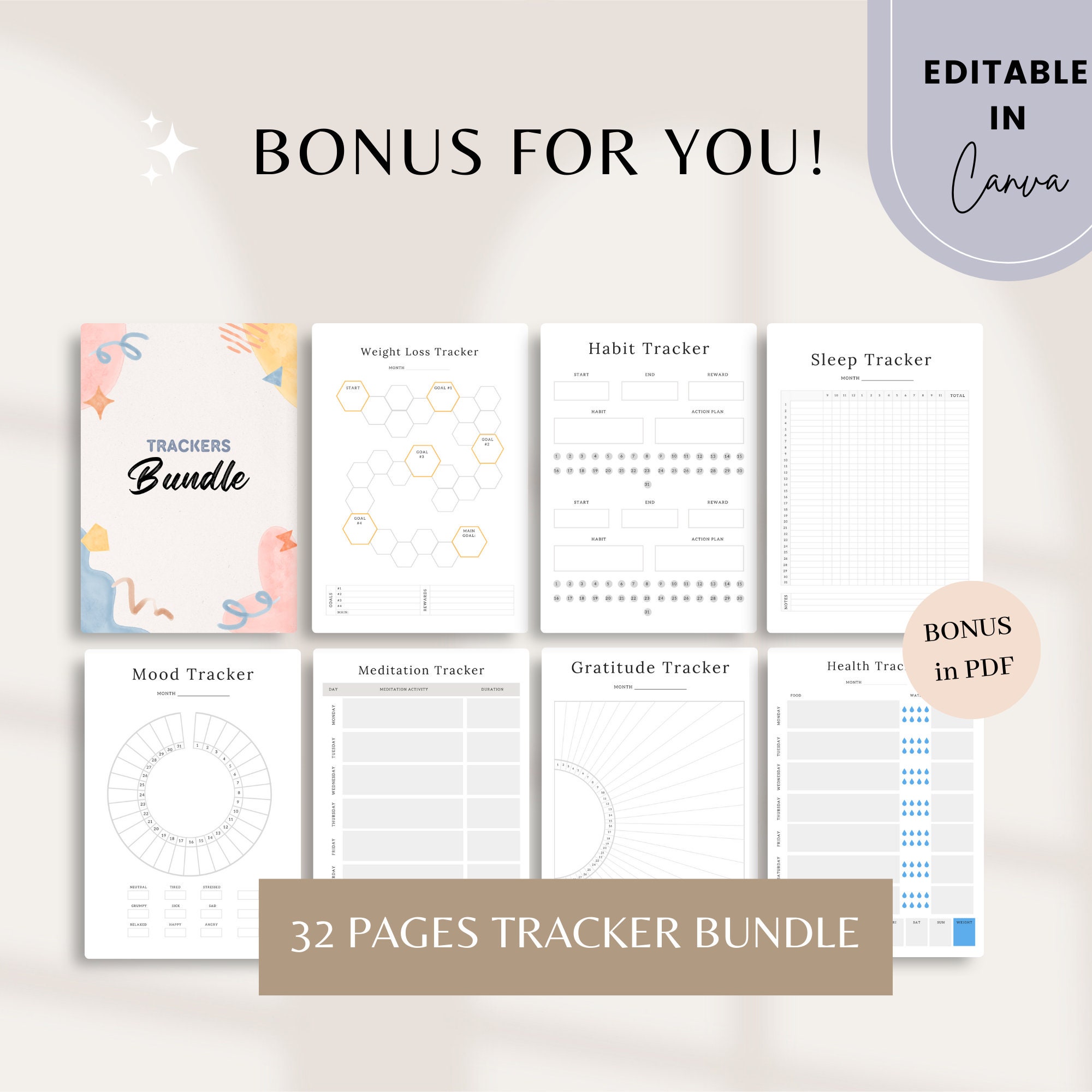 Workbook ADHD Motivation Canva Template Printable Coaching Content ...