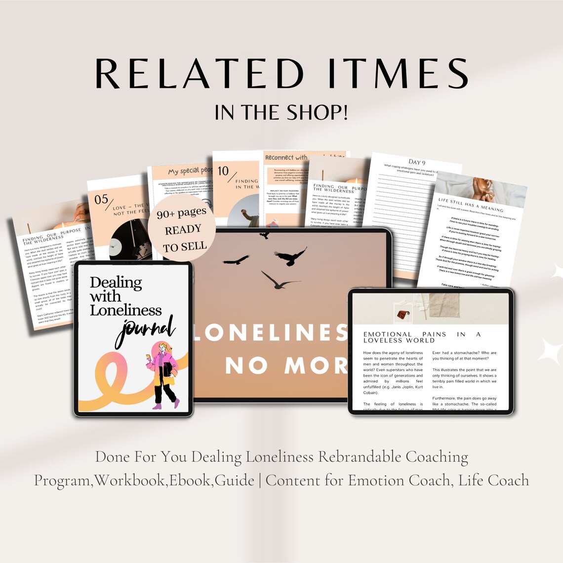 Loneliness No More Worksheets Canva Template | Printable Worksheet ...