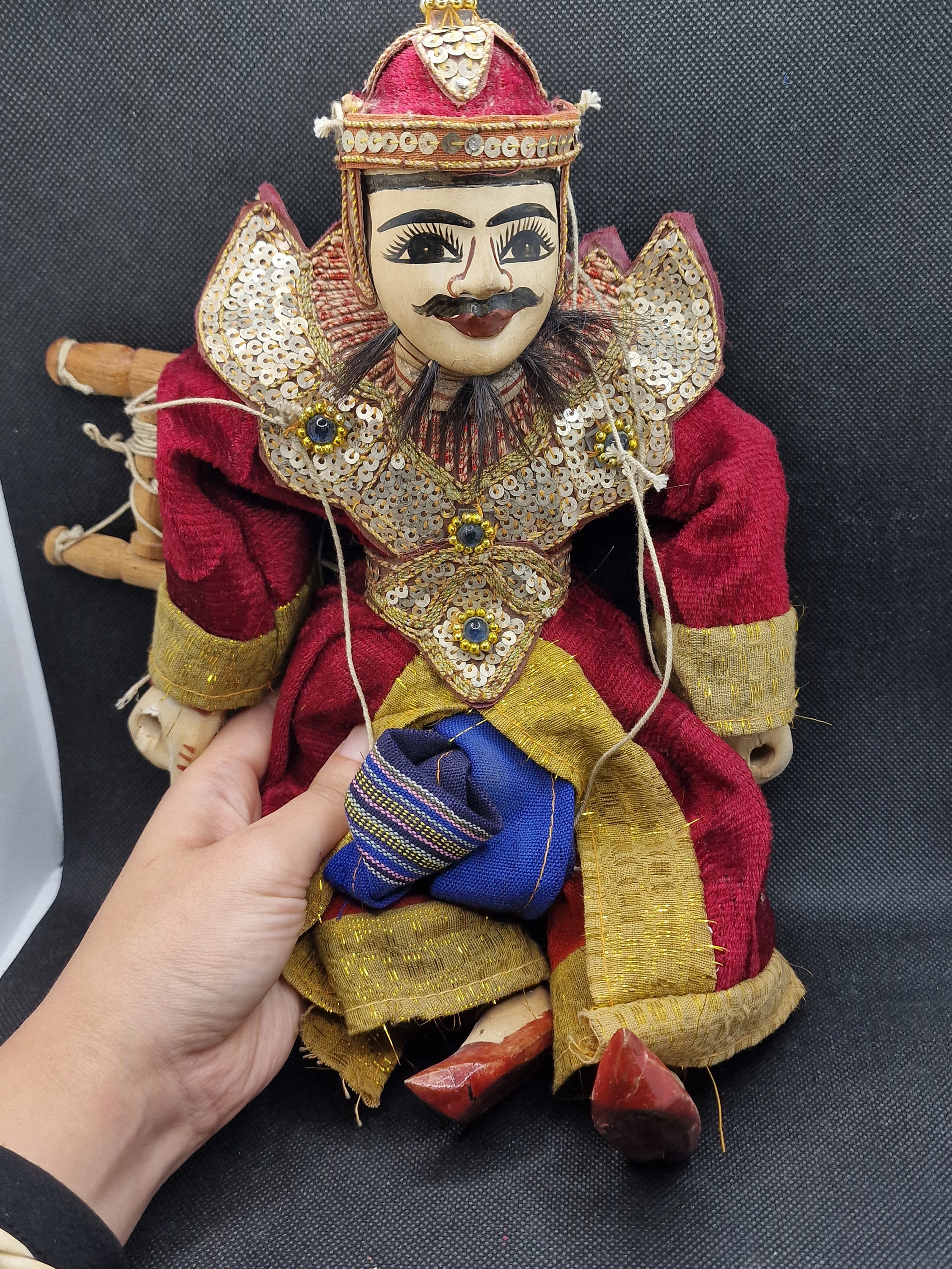 Ancient Burmese Puppet - Etsy