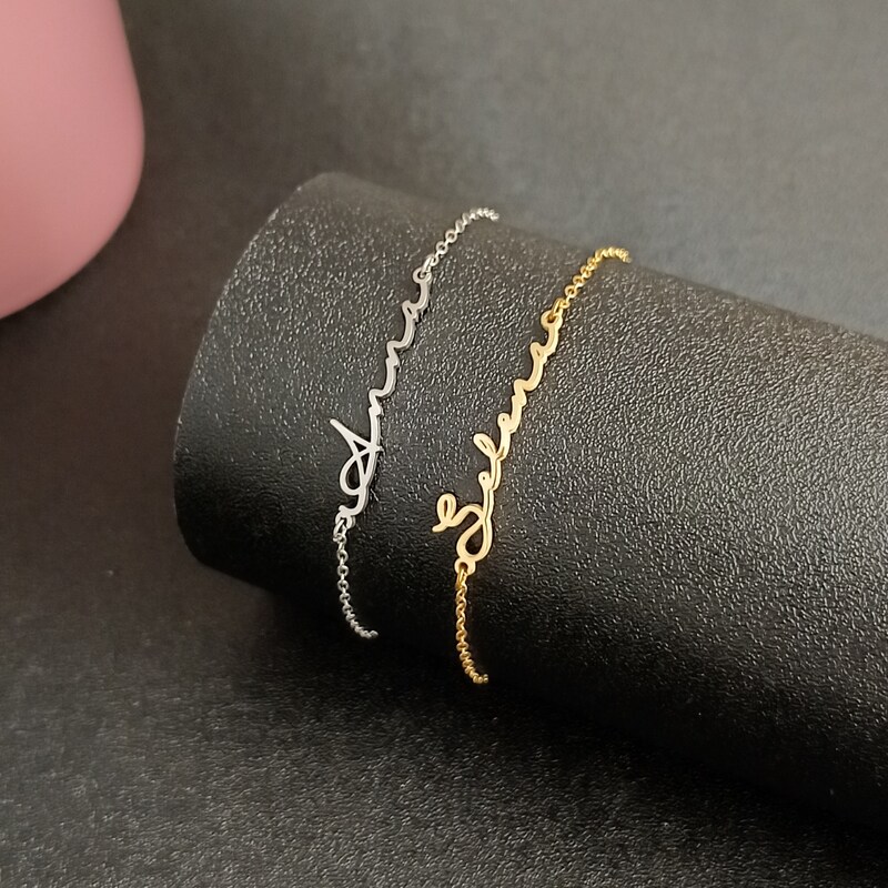 Custom Name Bracelet - Etsy