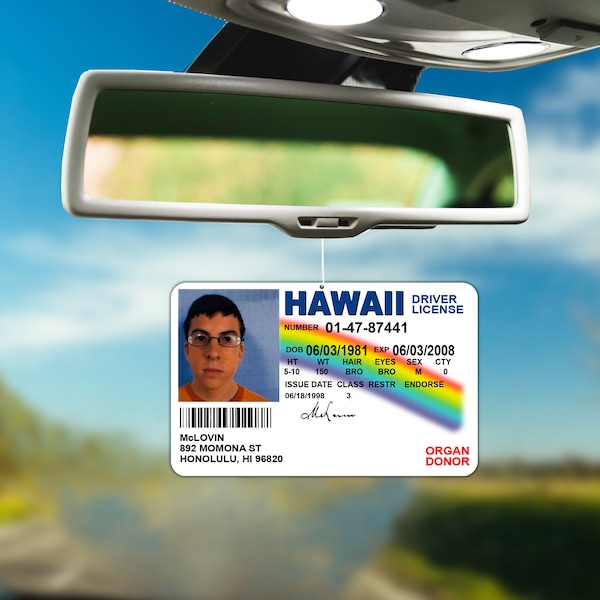 Mclovin License - Etsy