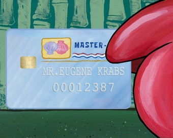 Credit Card Skin Spongebob - Etsy Ireland