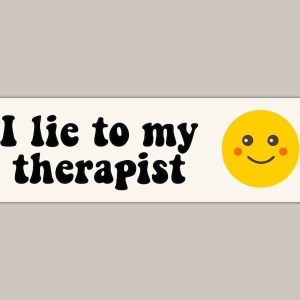 Sarcastic Bumper Sticker - Etsy