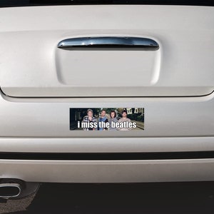 I Miss Funny Meme Bumper Sticker & Car Magnet - Etsy