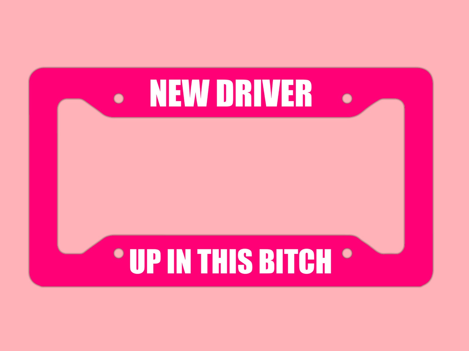 New Driver up in This Bitch Cute Gen Z Meme Y2K Pink Aesthetic - Etsy