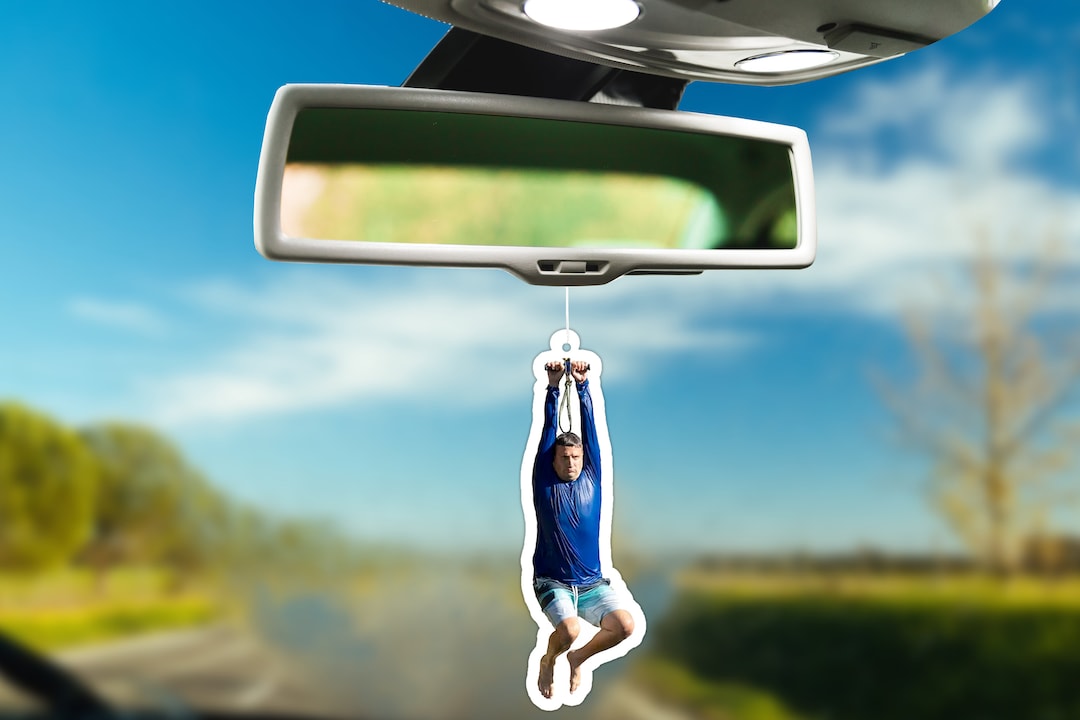 Tim Robinson on a Zipline ITYSL Funny Meme Gift Hanging Ornament Air ...