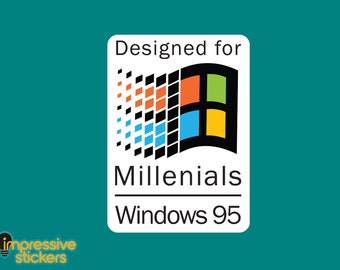 Windows 95 Sticker - Etsy