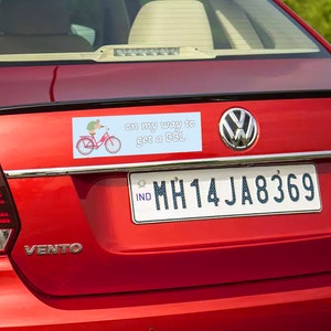 On My Way to Get a BBL Turtle Funny Gen Z Meme Bumper Sticker & Car ...