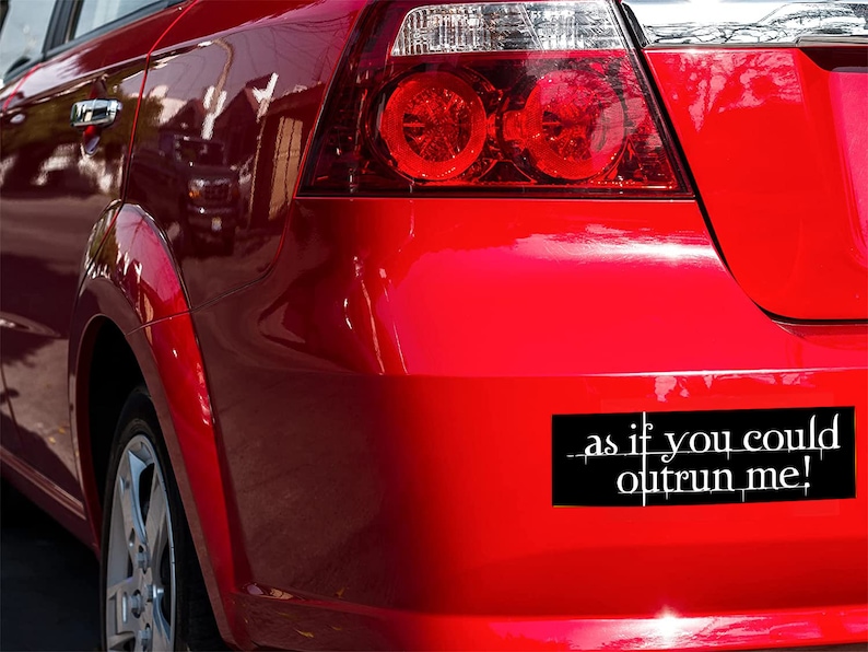 As If You Could Outrun Me Funny Twilight Gen Z 2000s Meme - Etsy