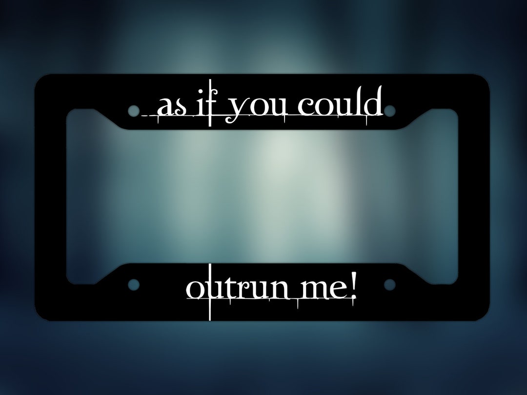 As If You Could Outrun Me Funny Gen Z Twilight Meme License - Etsy