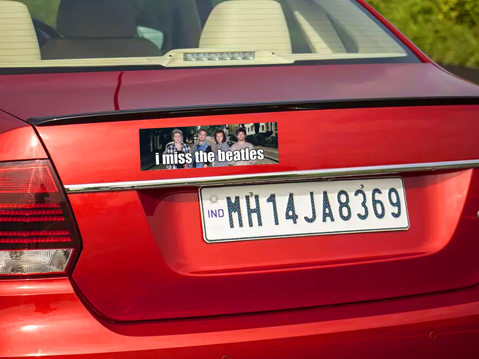 I Miss Funny Meme Bumper Sticker & Car Magnet - Etsy