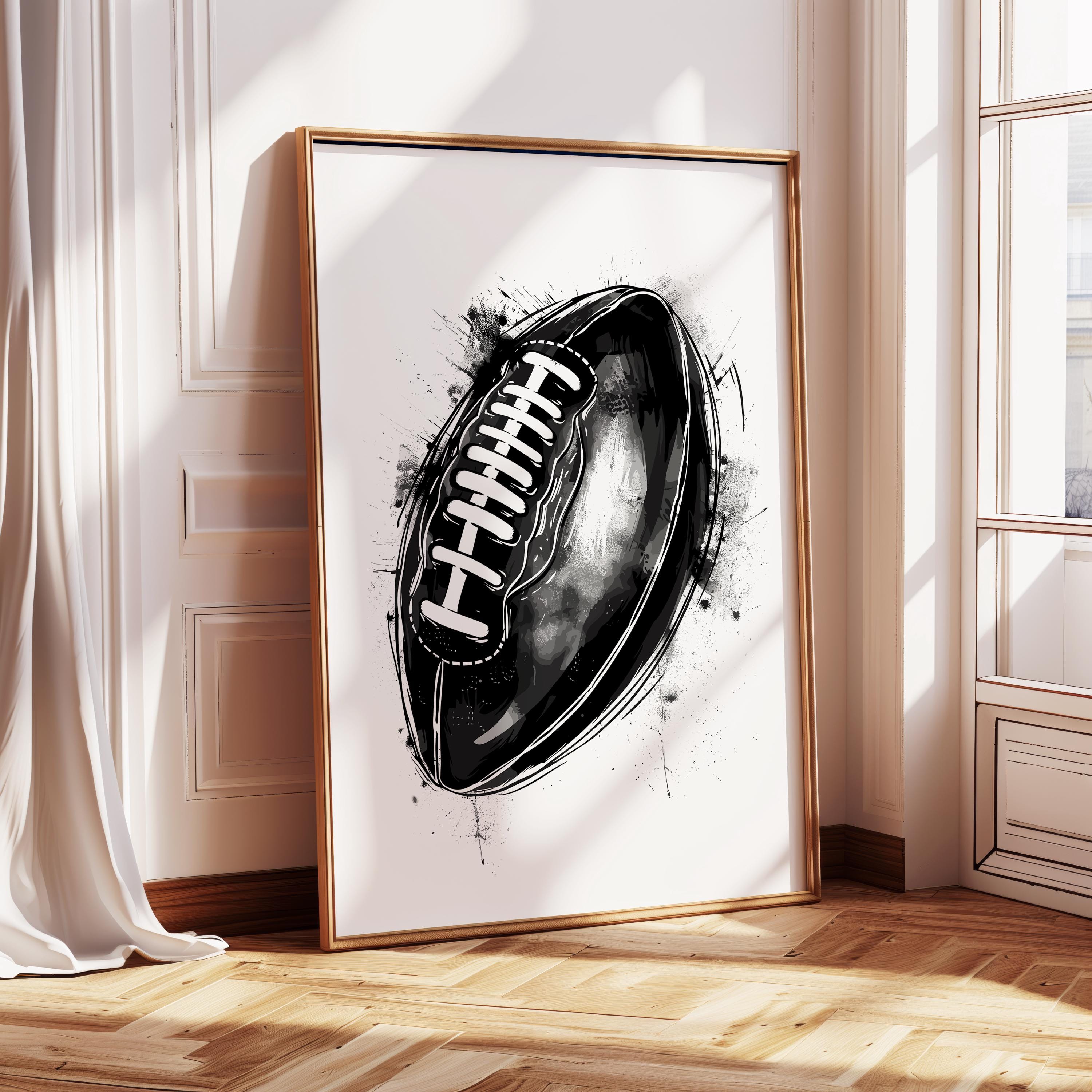 Custom Football Jersey Prints: Personalized Sports Wall Art - Custom ...