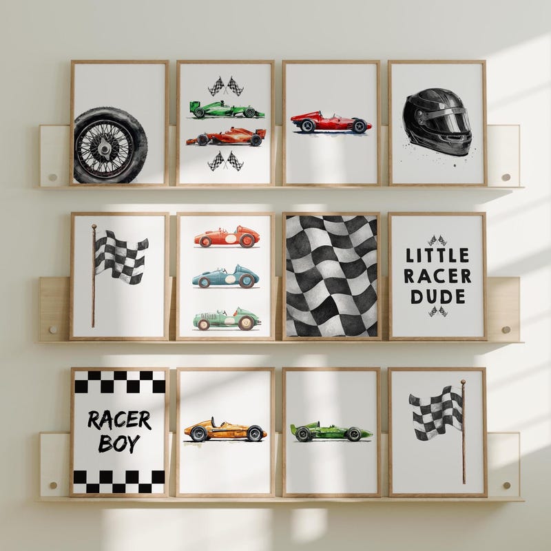Car Prints for Boys Room - Etsy